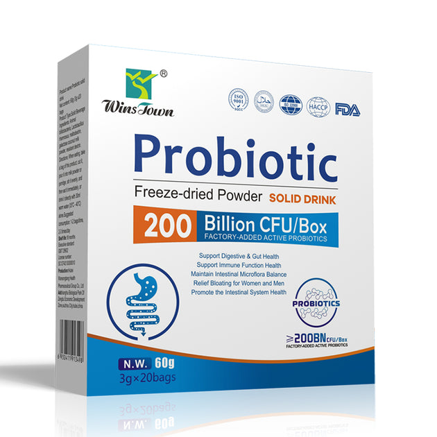 Probiotic Powder (200 Billion CFUs) | Dietary Supplement for Bloating ...