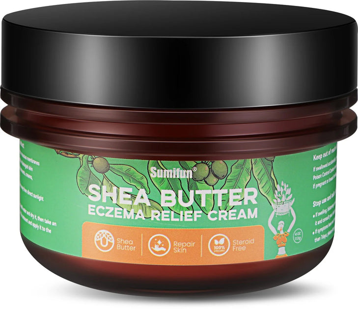 Pure African Shea Butter Cream (113g) | Topical Cream for Eczema, Psor ...