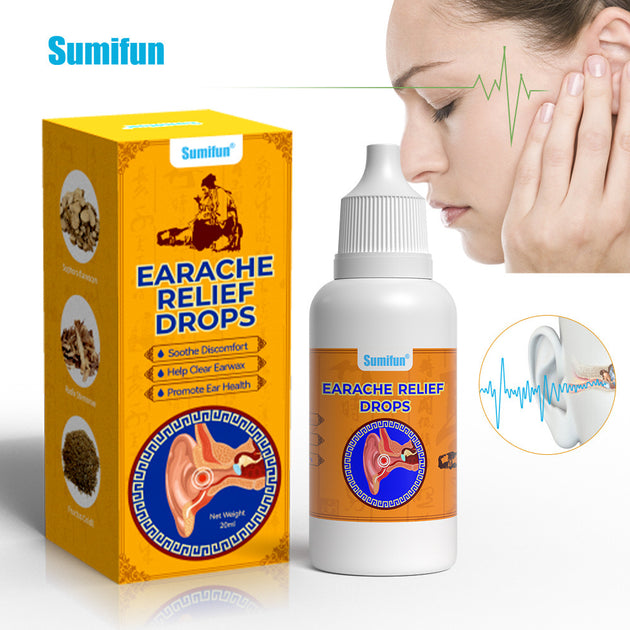Earache Relief Drops | Medicated Drop for Earaches, Tinnitus, Hearing ...