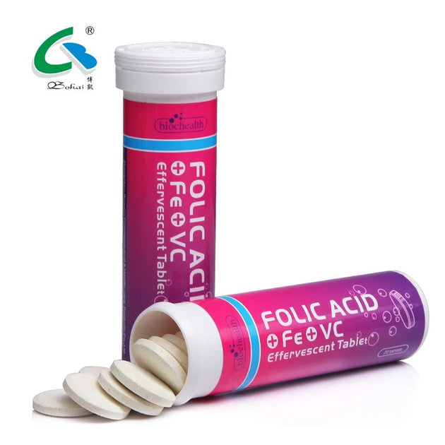 Folic Acid Effervescent Tablet | Ginax Store
