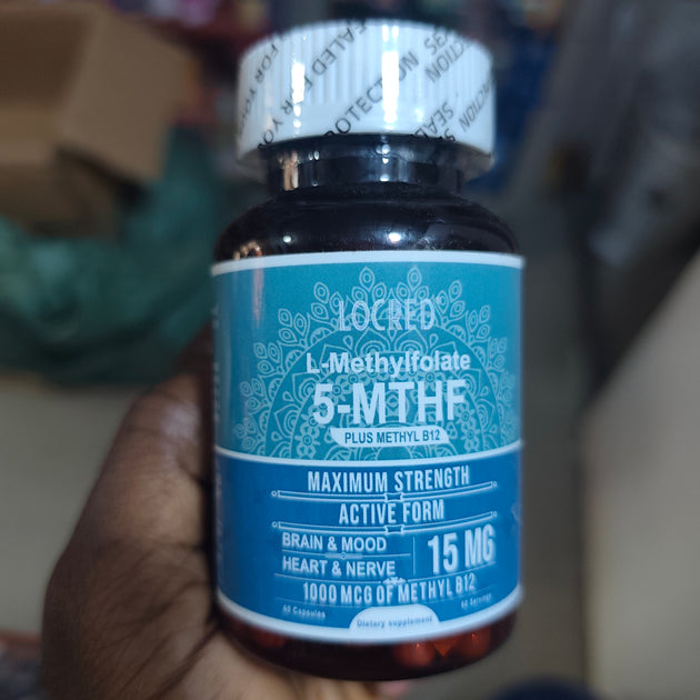 L-Methylfolate 5-MTHF Capsule with Methyl B12 | Ginax Store