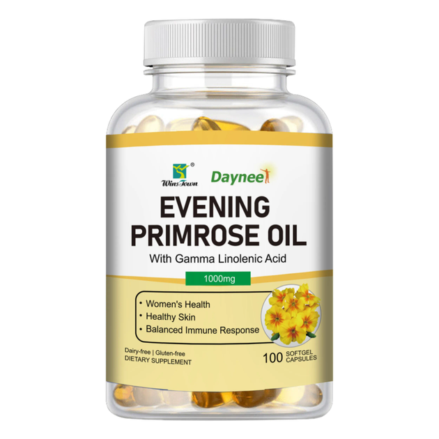 Evening Primrose Oil Capsules | Dietary Supplement for Women's Health ...