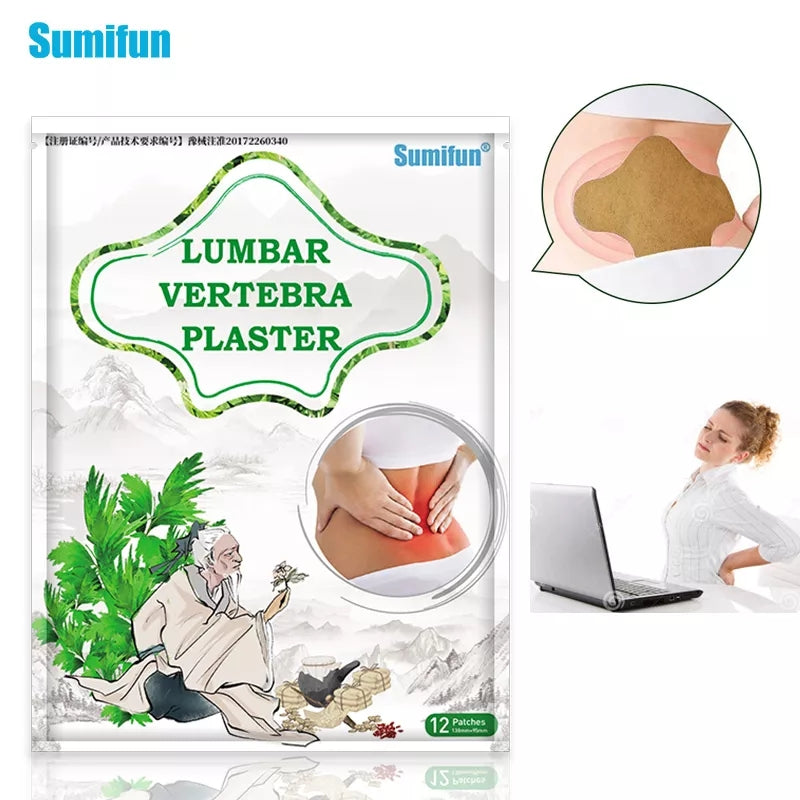 Lumbar Vertebra Plaster | Medicated Patch for Back Pain and Lumbar Sor ...