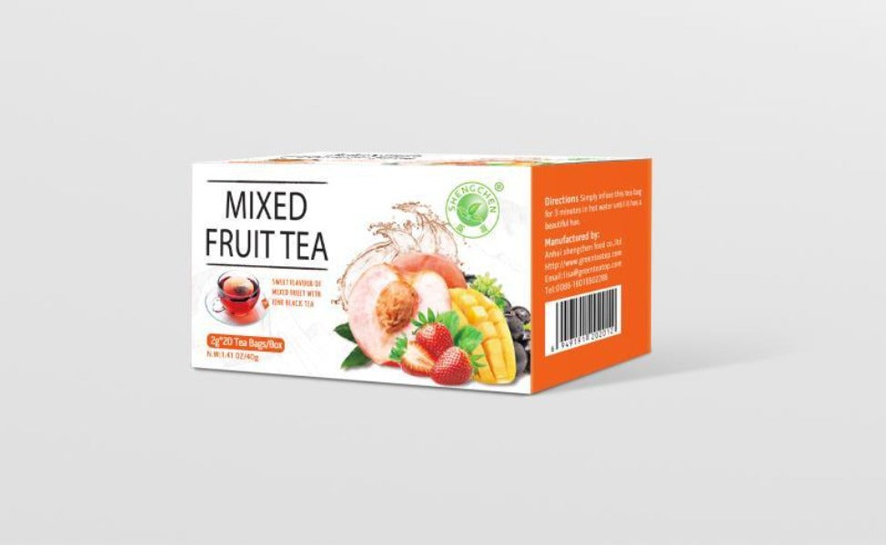 Mixed Fruits Tea with Black Tea | Multivitamins Tea | Ginax Store